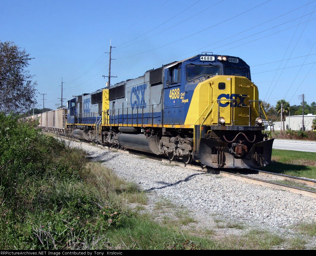 CSX 4688 Unit Train